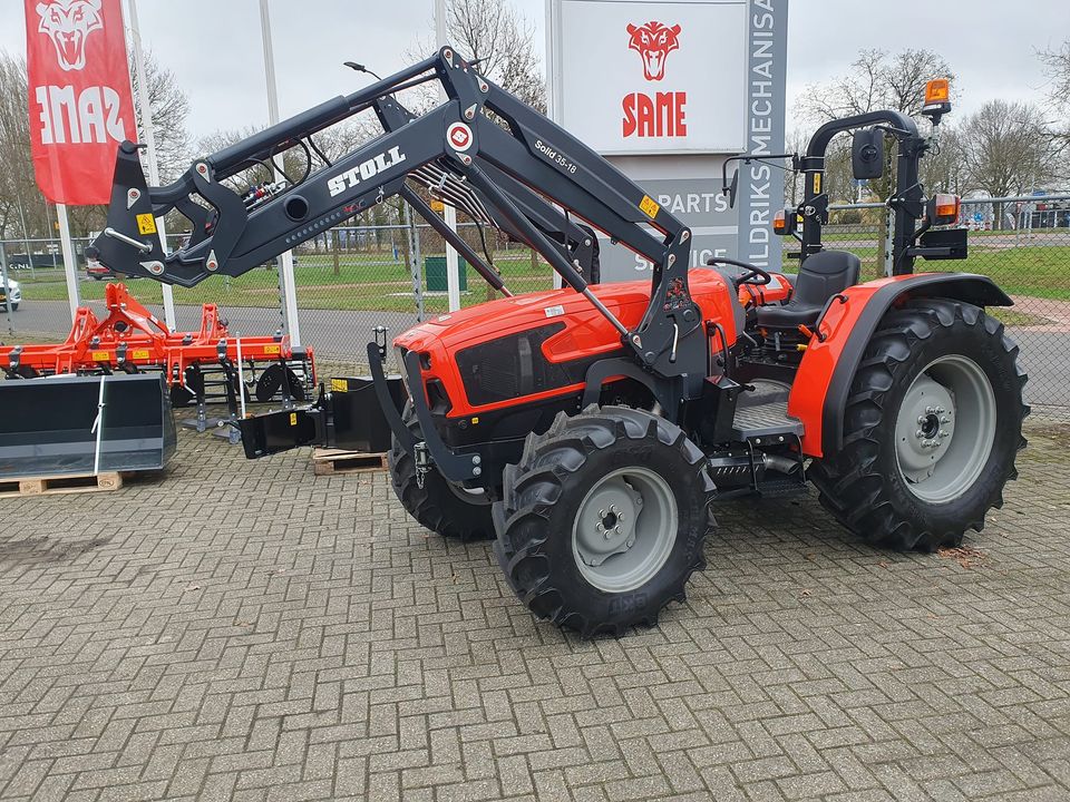 Deze nieuwe Same trekker type Argon - Uildriks Mechanisatie gevestigd ...